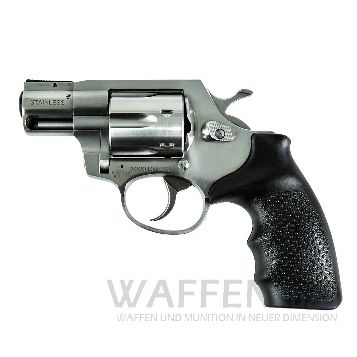 Leder Gürtelholster für 3 Zoll Revolver Steel COP/DOG