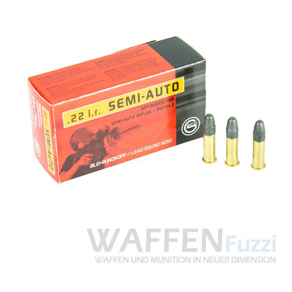 Geco KK-Munition Kaliber .22lr Semi-Auto 50 Schuss